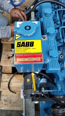 SABB L3 186 , 30 HP Marine Diesel Engine with 2.63 HBW50 Hurth ...