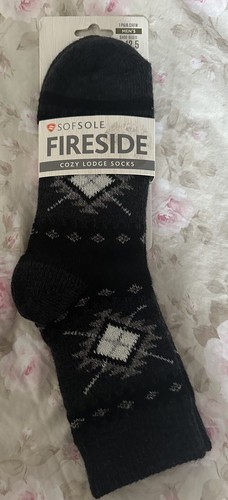 Mens Sofsole Fireside Indoor Lodge Socks Fits Shoe Size 8-12.5 | eBay