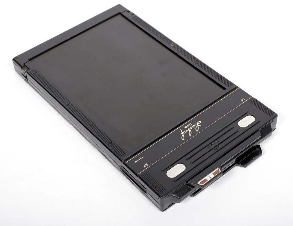 Linhof 13X18 (fits 5X7 cameras) plate holder (wet dry plate tin type ...