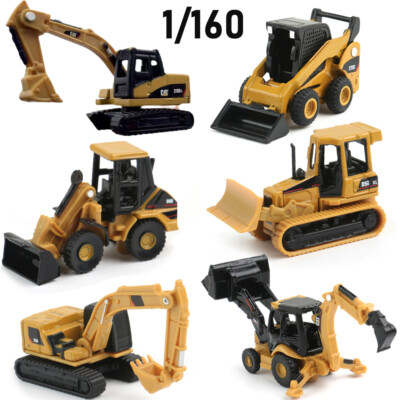 1:160 alloy Mini Engineering Truck Model Mixer Truck Excavator ...