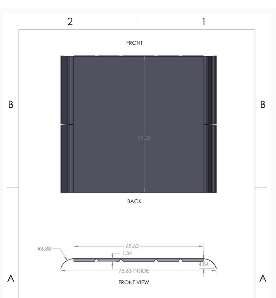 Four Passenger Hard Top, Aluminum Roof, fits Military HUMVEE M998 4 Man ...