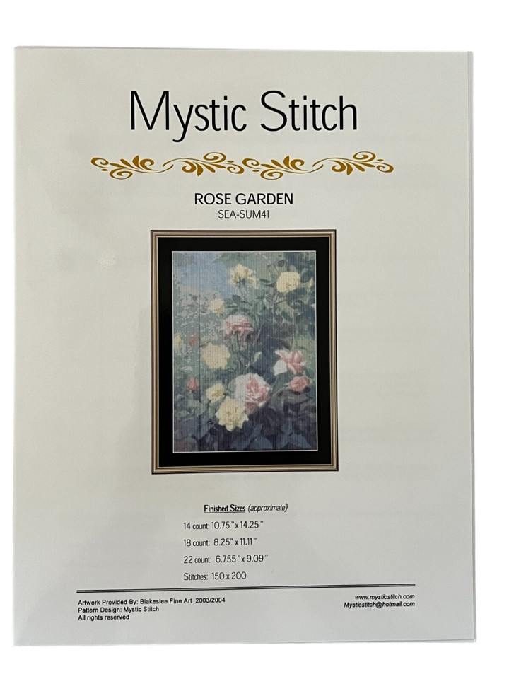 Mystic Stitch Cross Stitch Patterns Multiple Items - You Choose from ...