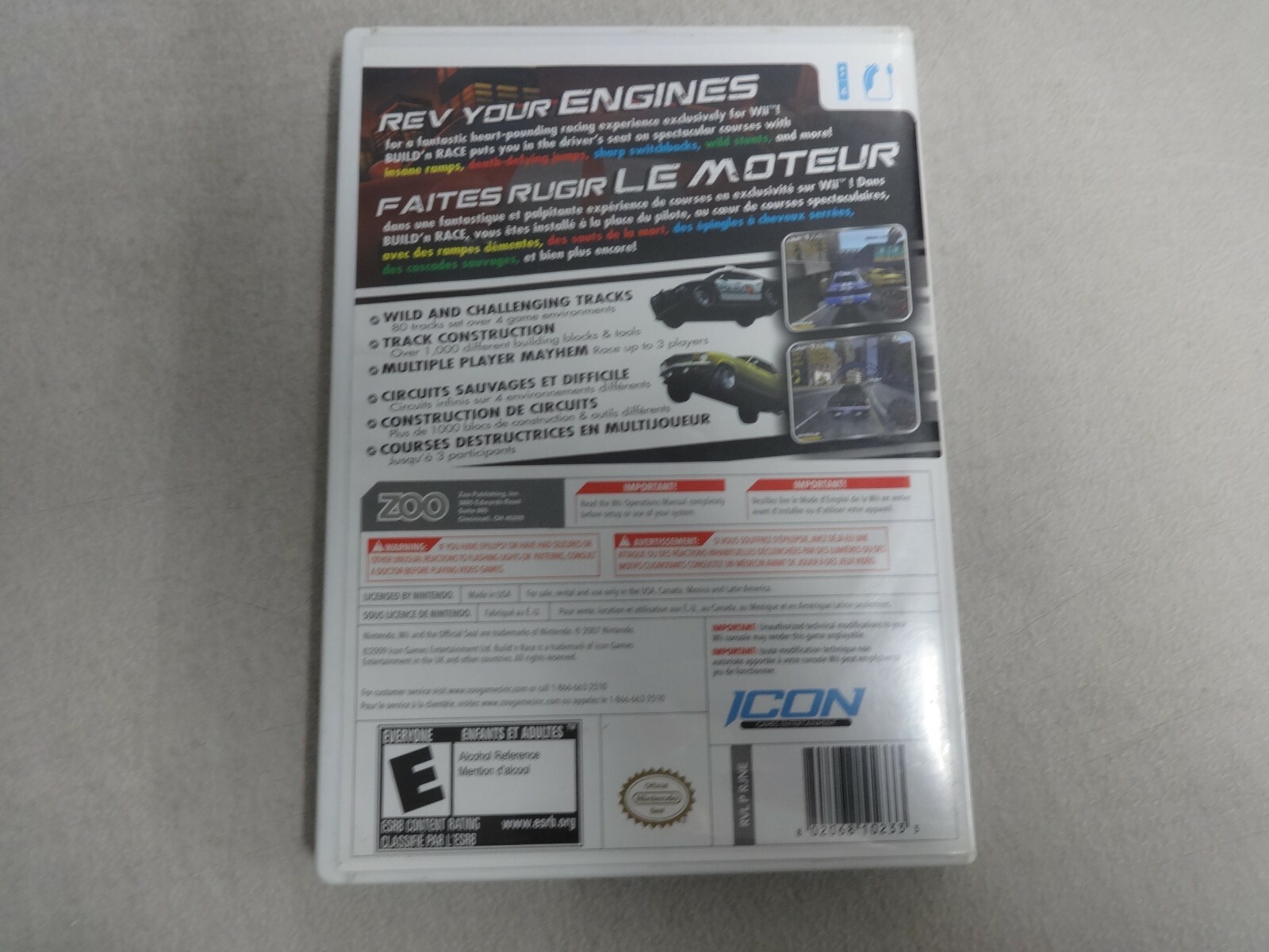 Build'N Race Nintendo Wii Game Complete Free Ship | eBay