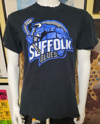 VTG Suffolk County Police Department Blues Hockey Team T Shirt SCPD NY ...