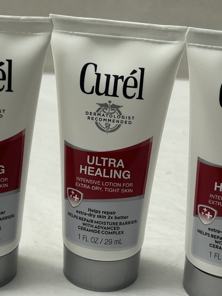 New Curel 5-PACK Ultra Healing 1 oz Intense Lotion for Ultra Dry Tight ...