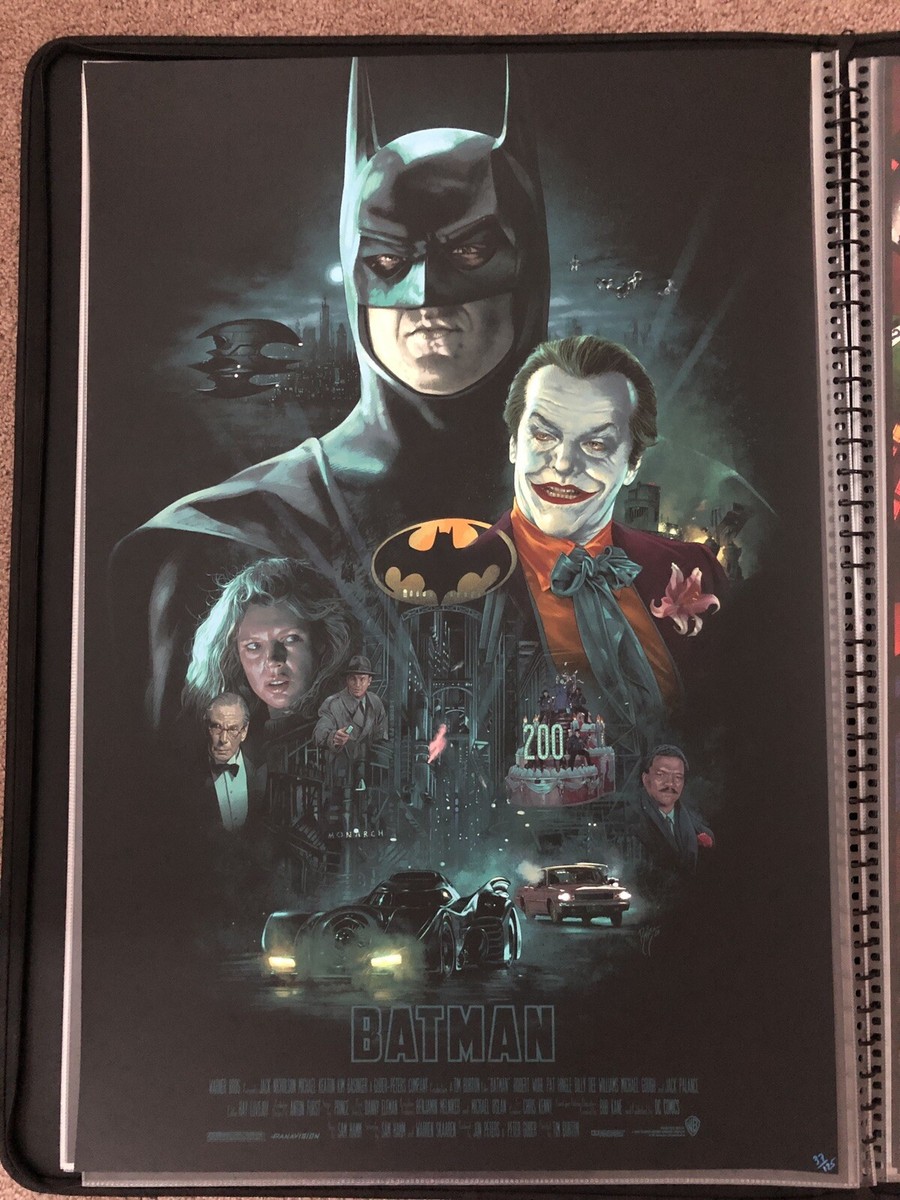 Batman 1989 Ubrukt Plakat Batman '89 Variant Pays Homage To An Iconic