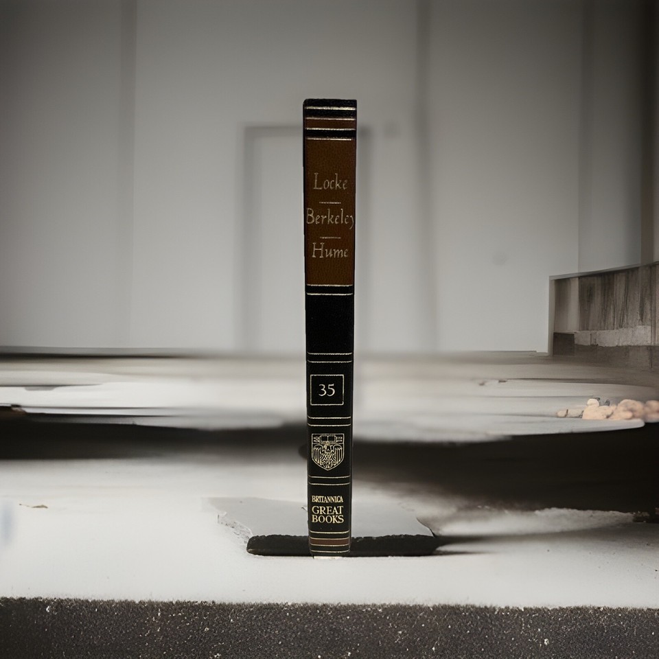 Britannica Great Books Vol. 35 Locke Berkeley Hume 1982 Cloth Hardcover ...