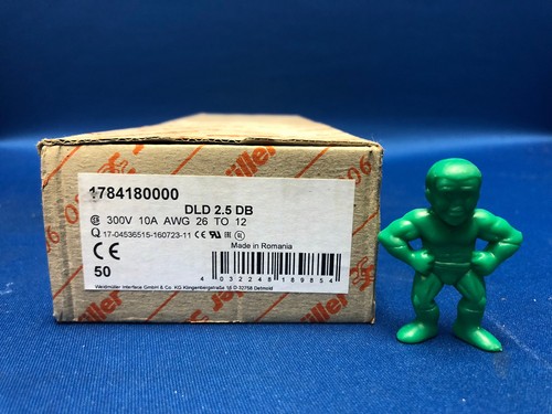 5x Weidmüller 1784180000 DLD 2.5 DB Terminal Block 300V 10A - LOT OF 5x ...
