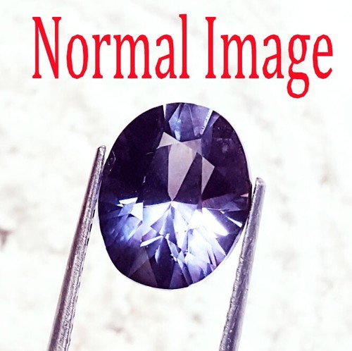 Alexandrite Ovale Forma 7.30 KT Colore Cangiante Certificato Loose ...