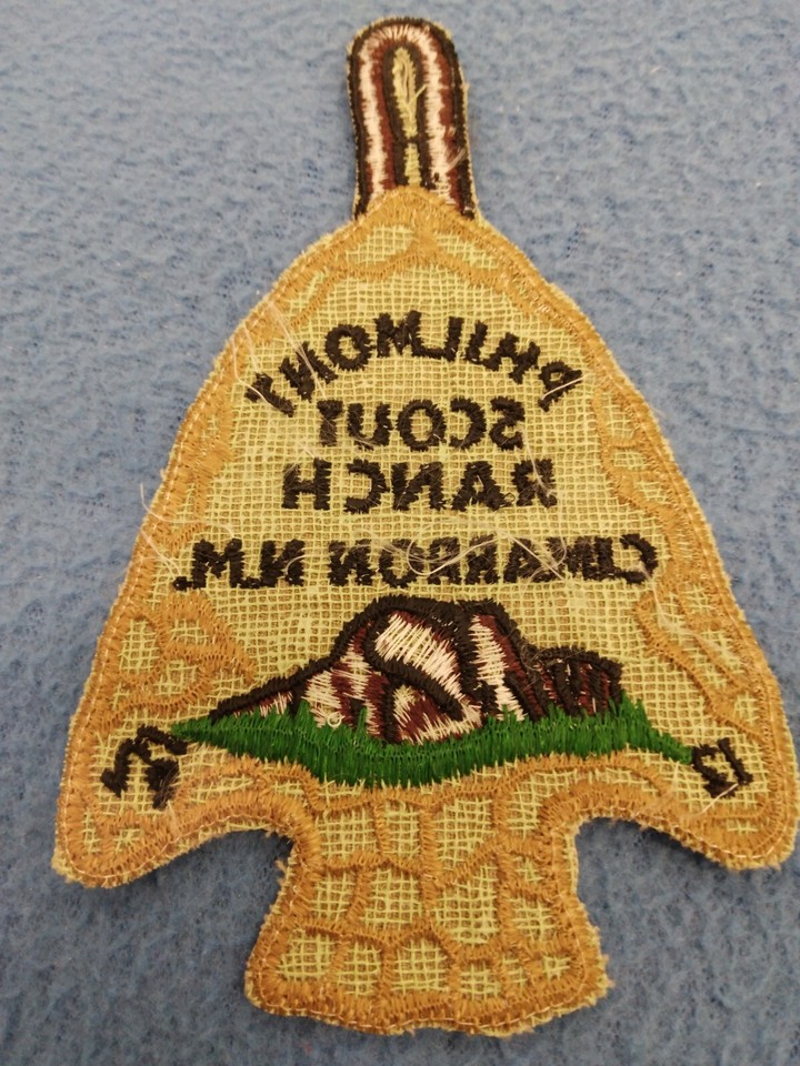 PHILMONT SCOUT RANCH ARROWHEAD PATCH - GAUZE BACK | eBay