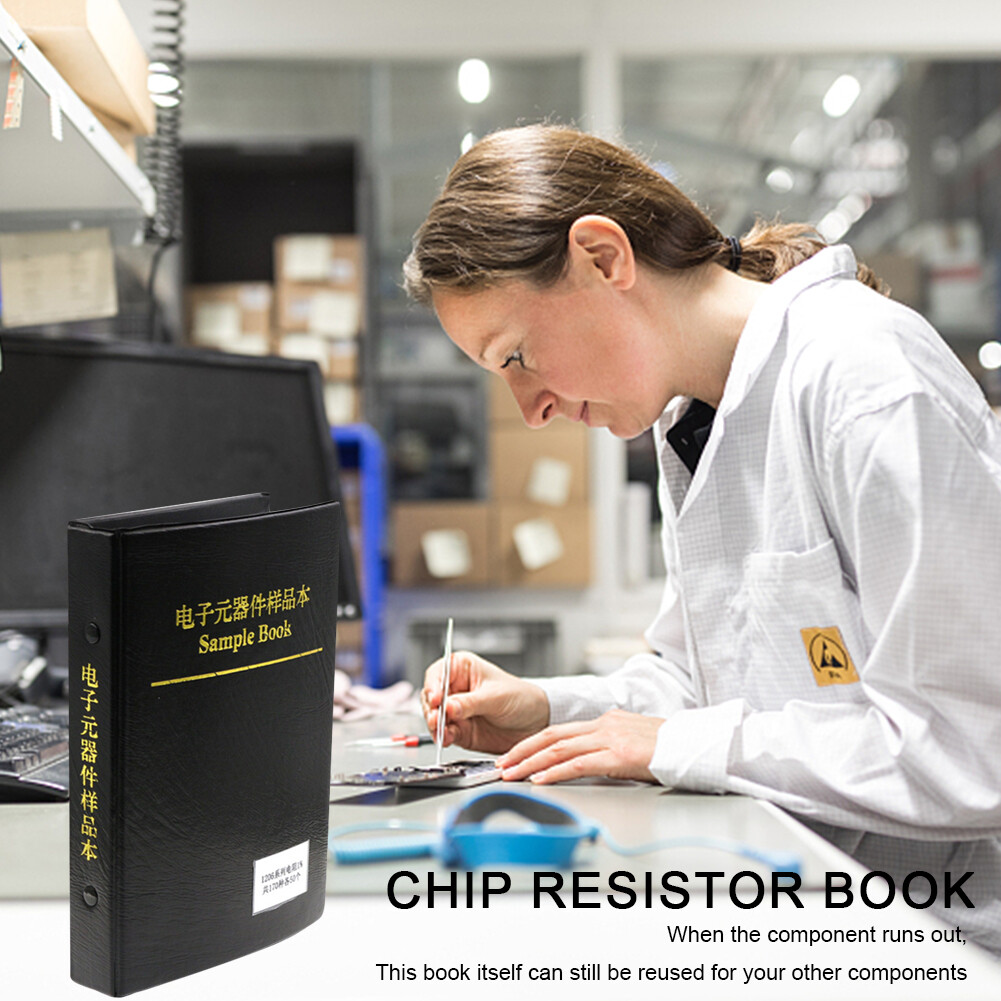 170values SMD Resistor Assorted Folder 0 Ohm-10M Ohm (1206 ...