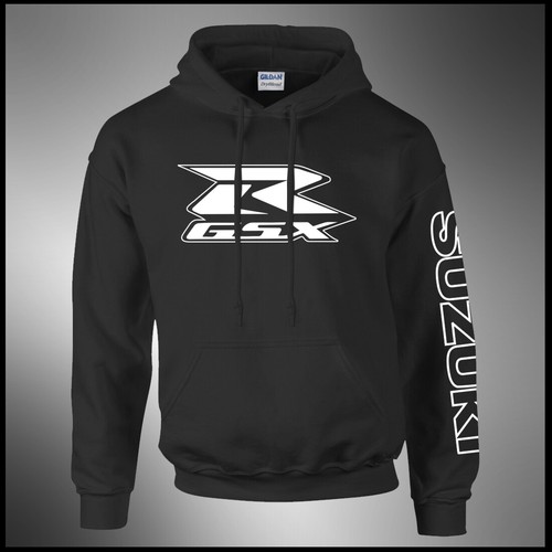 Suzuki GSX-R, Sport bike, Black Hoodie | eBay