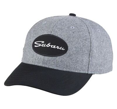 Genuine Subaru Logo Script Wool Cap Hat STI Ascent Forester Outback WRX ...