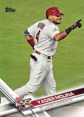 2017 Topps Update Baseball Yadier Molina All-Star Game #US47 NM/MT STL ...