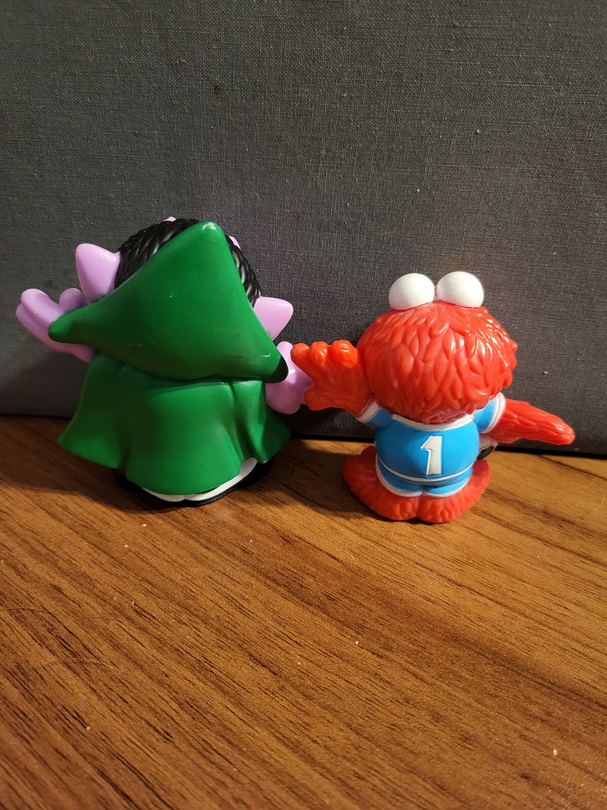 Elmo & The Count Set of 2 Soccer Friends 3" Toys 2011 Sesame Street ...