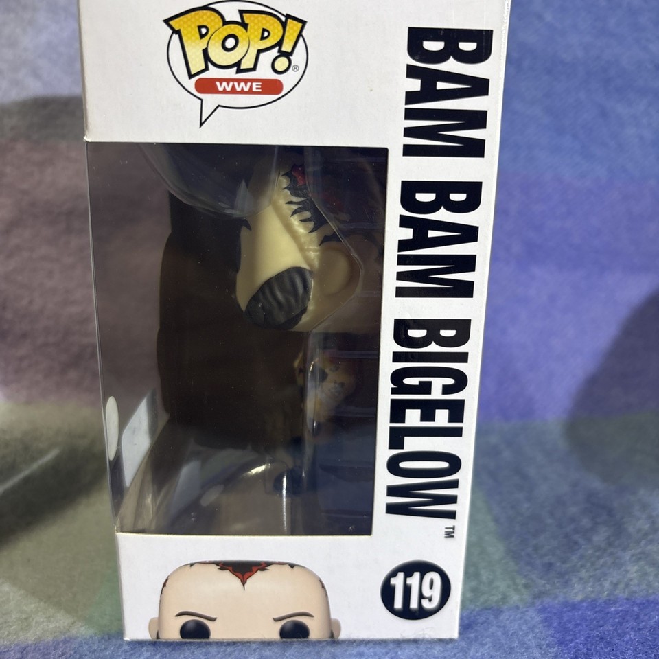Funko Pop! Vinyl: WWE - Bam Bam Bigelow (Glows In The Dark) - Walmart ...