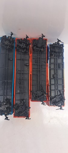 HO Scale Model Railroad Rolling Stock Lot Of Four Freight Cars | eBay