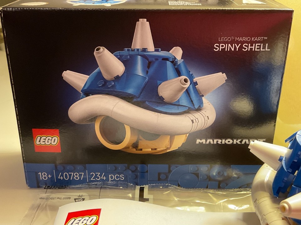 Lego MARIO KART 40787 Spiny Shell - Insiders Exclusive | eBay UK