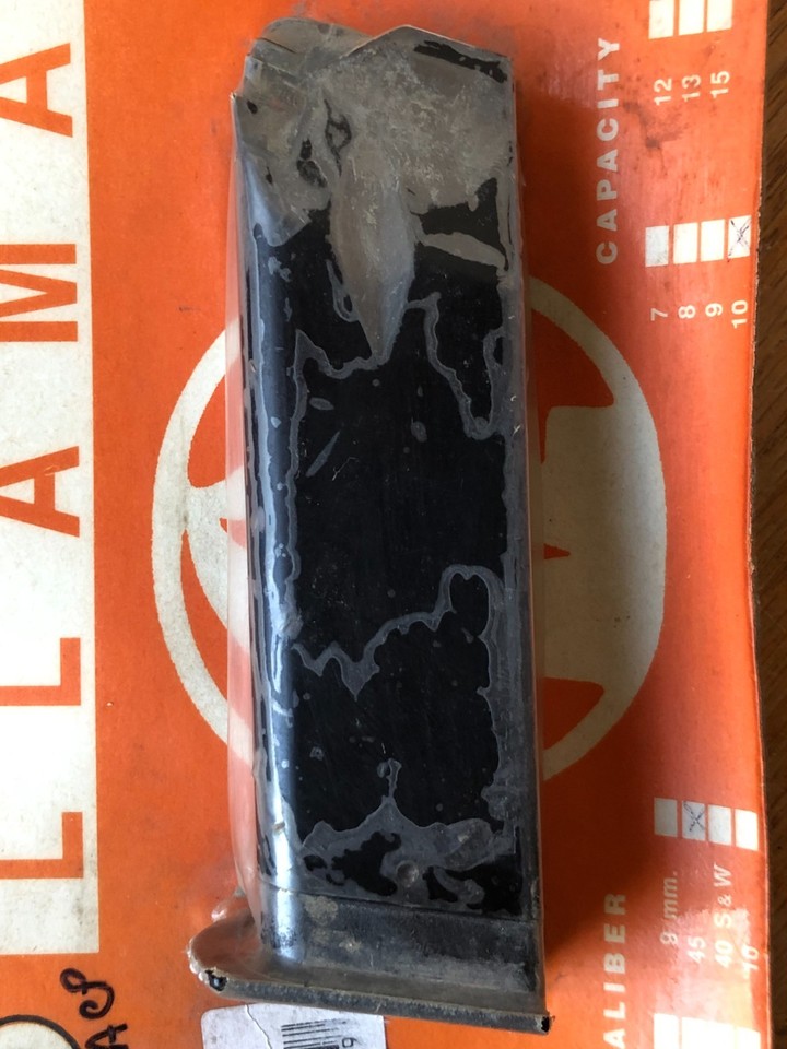 Factory LLAMA MINI MAX-II .45 ACP 10 Round Blued Steel OEM Magazine ...