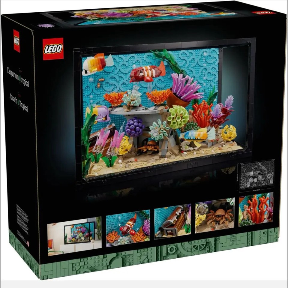 LEGO Icons Tropical Fish Tank 10366 New Sealed Authentic Japan Fs | eBay
