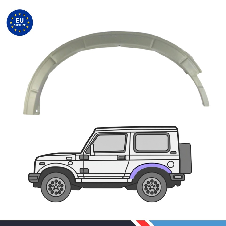 Suzuki Samurai SJ (1981-98) Rear Wheel Arch Inner Fender Repair Panel ...