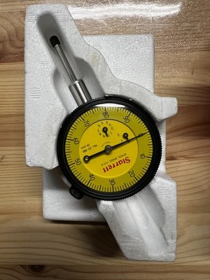 Starrett 25-881J Dial Indicator 0-25.0mm Range, 0-100 Continuous Dial ...