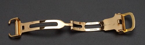 Cartier 18k Rose Gold Watch Deployment Clasp 12mm Lug Width | eBay