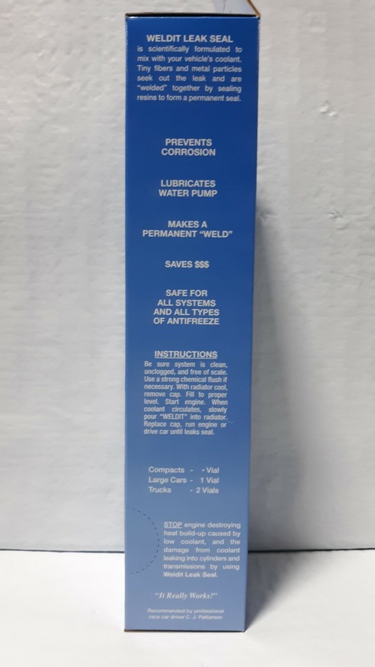 Weldit Cooling System Radiator Stop Leak Sealer | 20g | Pack of 12 ...