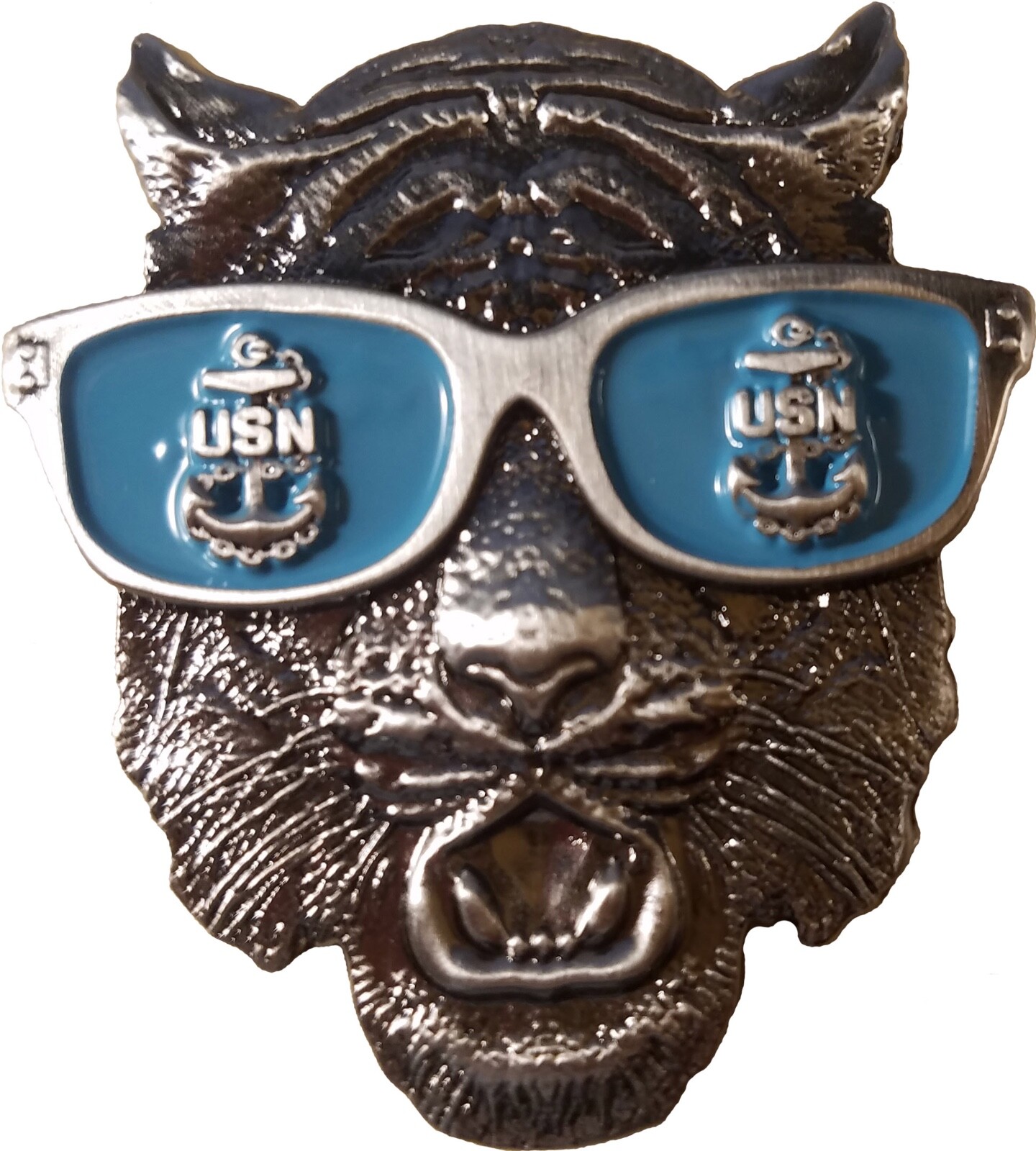 Set of 2 US Navy Challenge Coins Navy engineering Snipes/Missouri CPO 7 ...