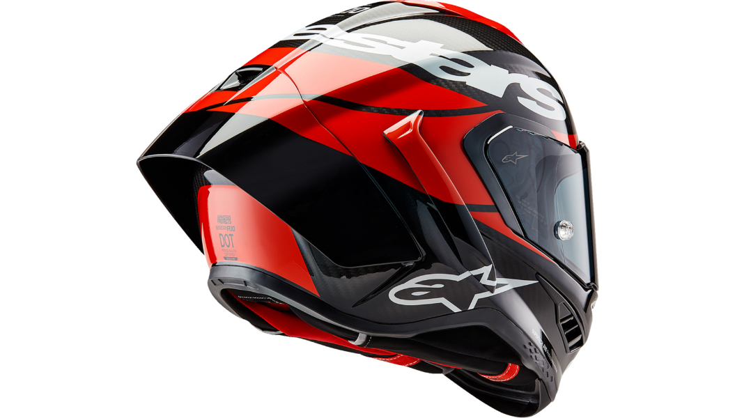 ALPINESTARS SUPERTECH R10 TEAM CARBON/RED/WHITE HELMET LARGE - IN STOCK ...