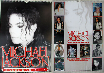 Michael Jackson Calendrier 2003 Calendar Kalender Poster Posters | eBay