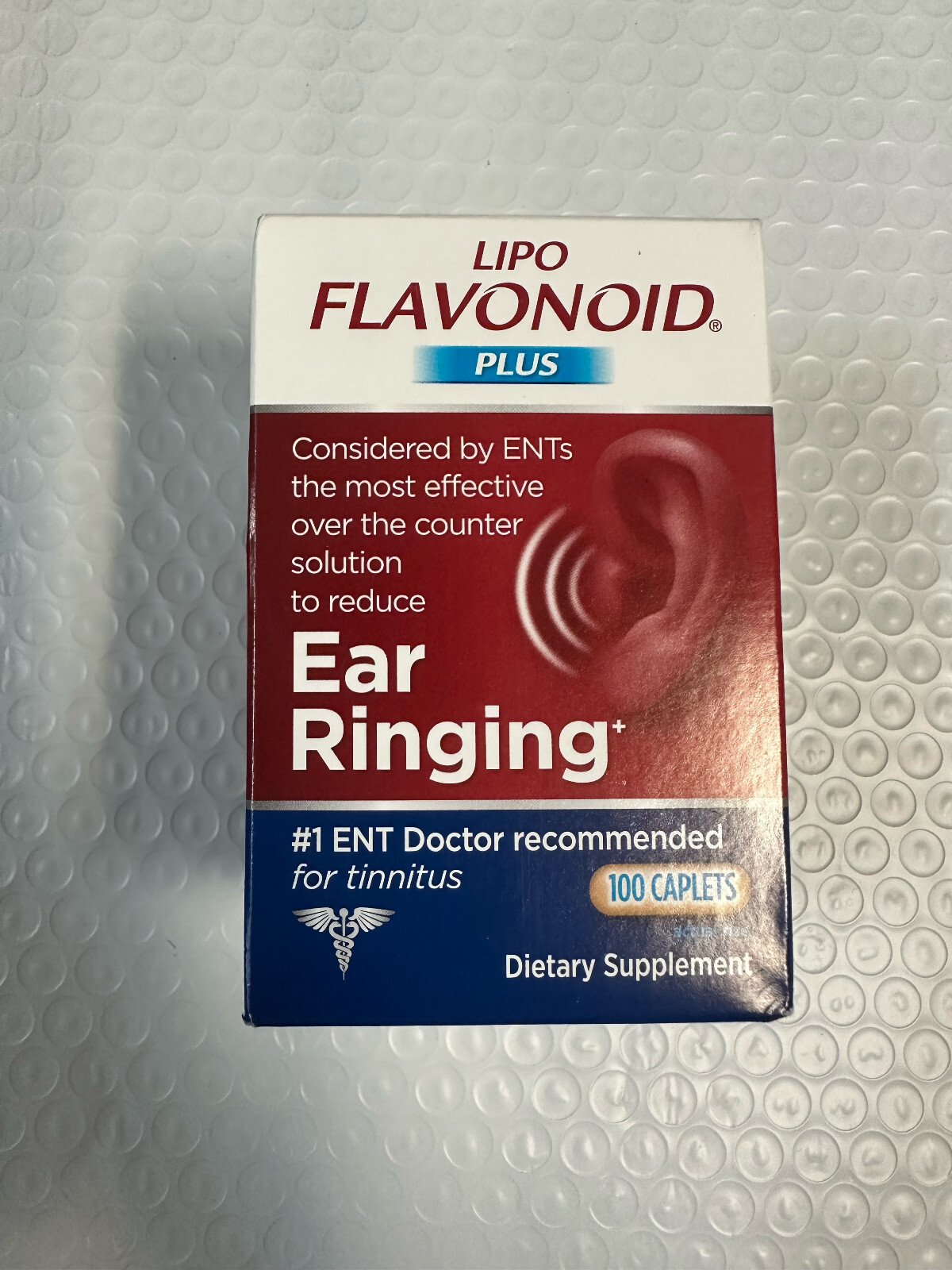 Lipo-Flavonoid Plus Ear Health Dietary Supplement Caplets - 100 Count ...