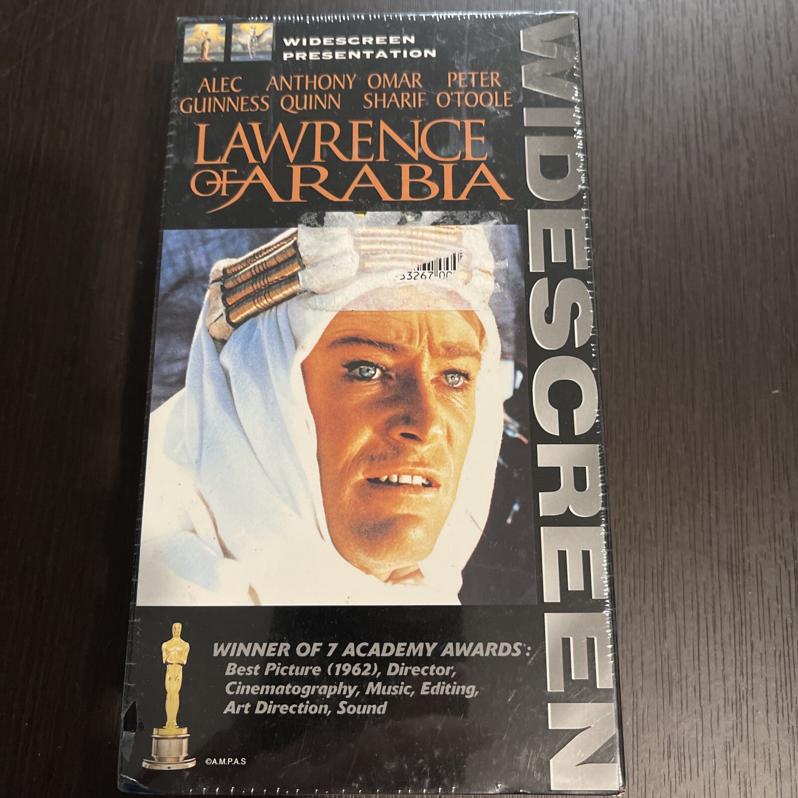 Lawrence of Arabia (VHS, 1999, Wide Screen) Factory Sealed 2 Tape Box ...