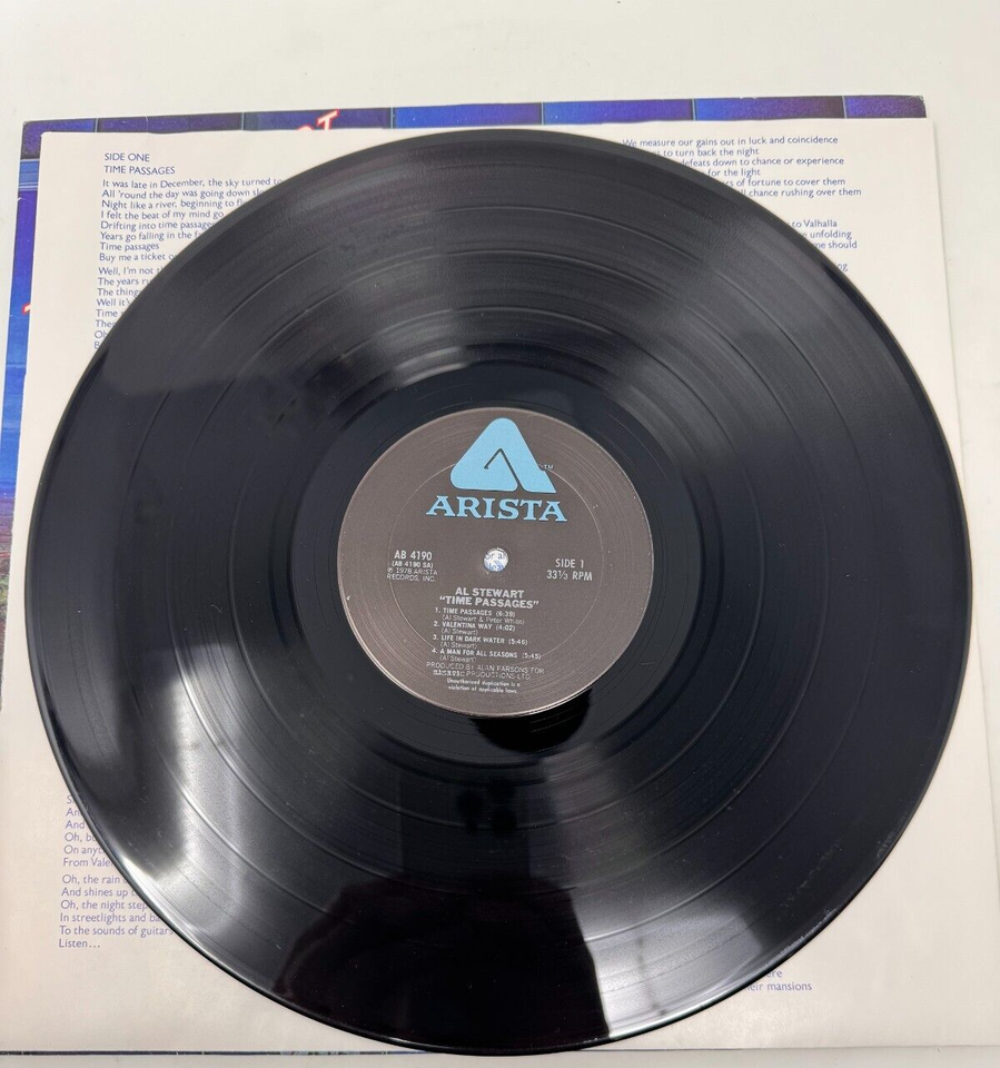 AL STEWART - Time Passages (Arista) - 12" Vinyl Record LP - V+ | eBay