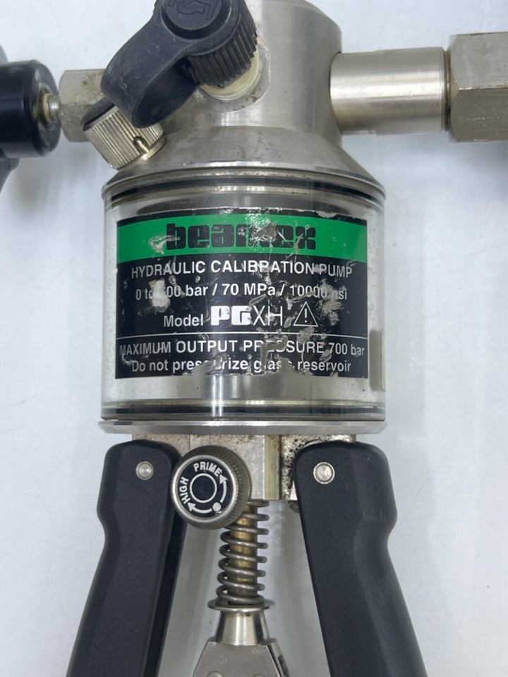 Beamex PGXH high-pressure Hand-operated pressure calibration Pump | eBay