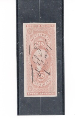 US Internal Revenue Scott #R48a -1862-71 25C Power Of Attorney ...