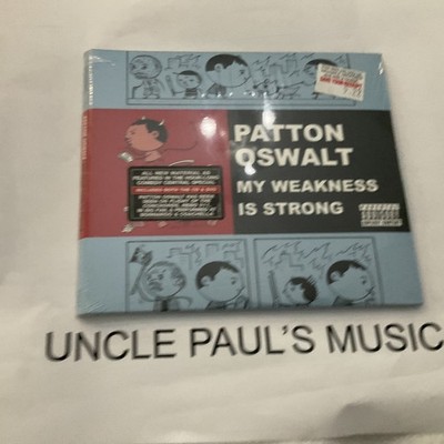 My Weakness Is Strong by Patton Oswalt (CD+DVD Brand New Factory Sealed ...