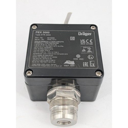 DRAGER 8318280 Transmitter Pex 3000 Detector Gaz And Steams | eBay
