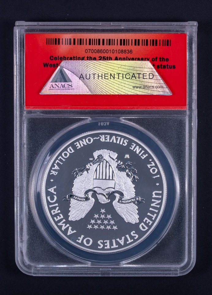 2013-W Ehanced Uncirculated Silver Eagle ANACS EU70 First Release ...