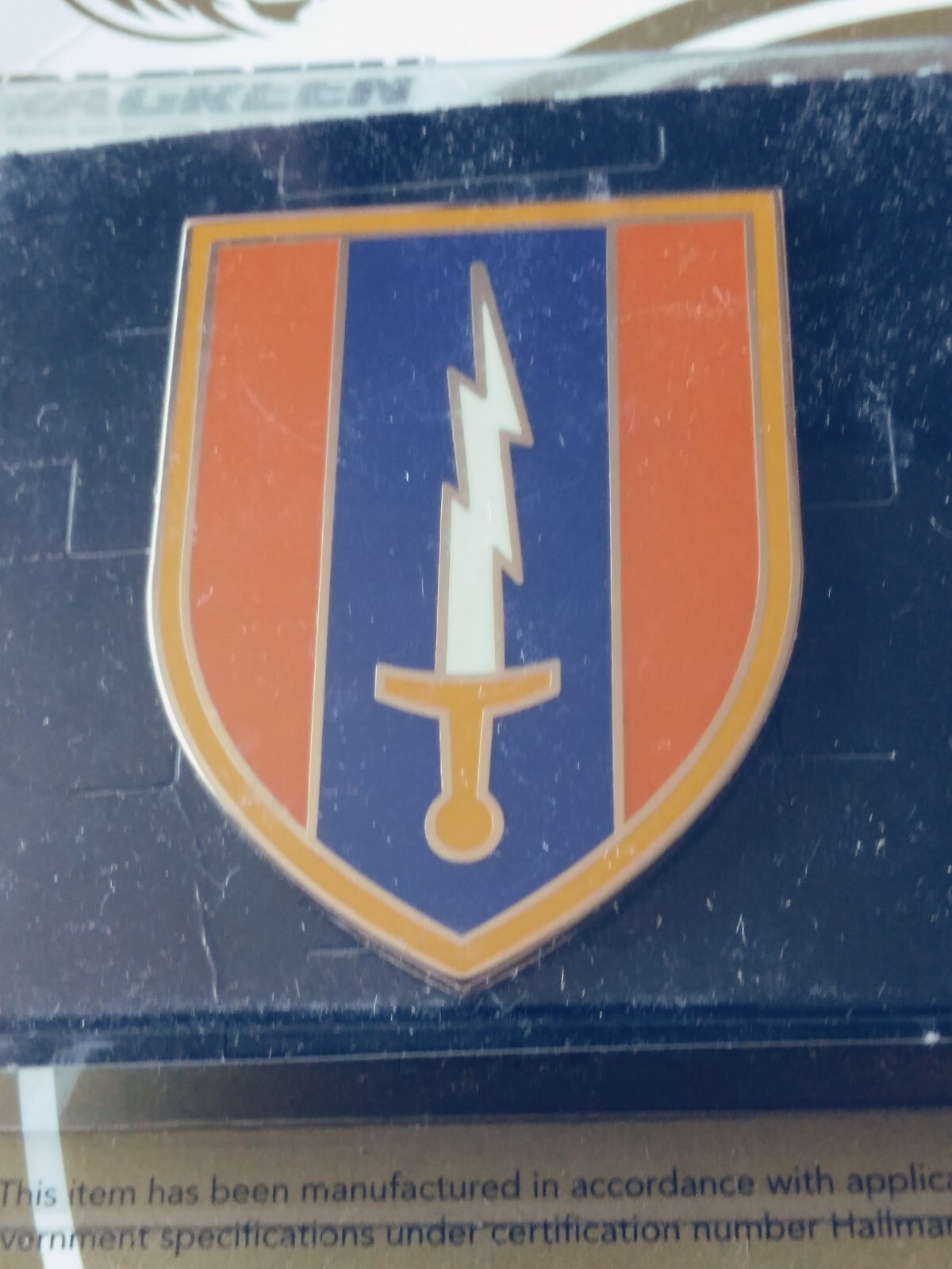 LARGE - 2 INCH - CSIB 1st SIGNAL BRIGADE PIN - NEW | eBay