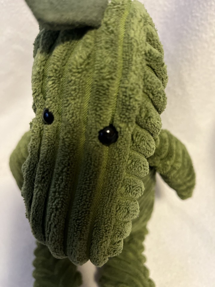 JELLYCAT Roy Gator Green Corduroy Alligator Crocodile Plush Stuffed ...