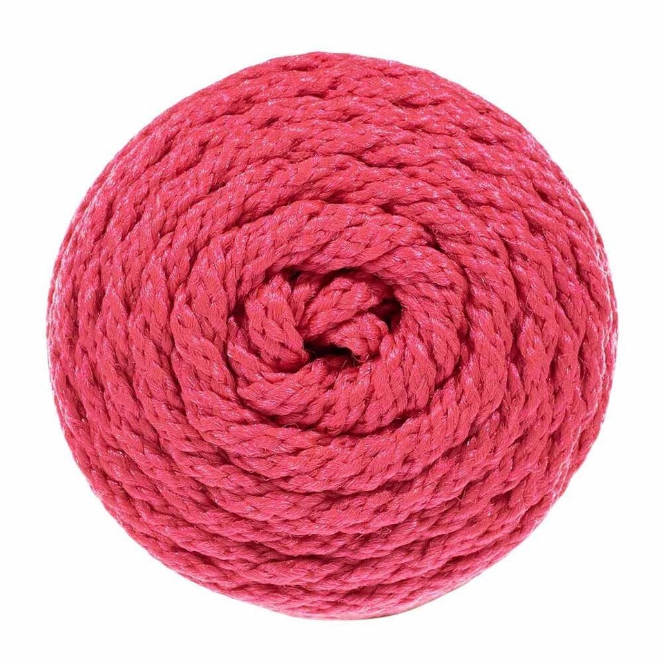 6MM Macrame Cord Bonnie Braid yarn rope 100yd rolls fusible colorfast ...