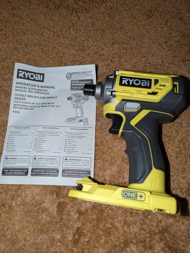 Ryobi 18 V Lithium Brushless Impact Driver - P239 - New, Open Box ...