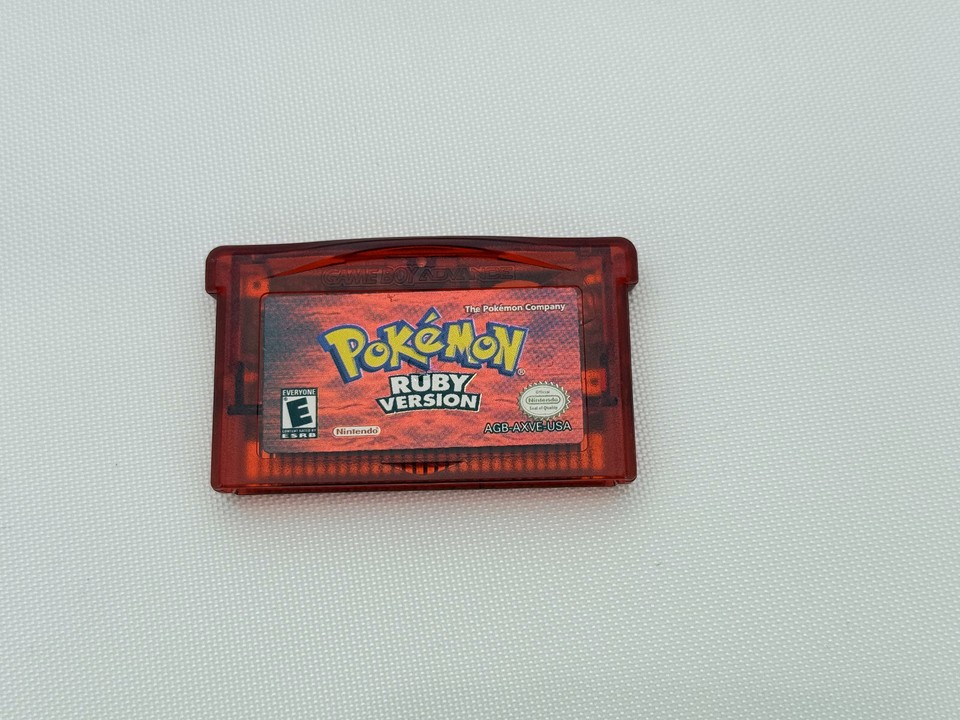 Pokemon: Ruby & Sapphire Version (Game Boy Advance, GBA) Authentic SAVES! | eBay