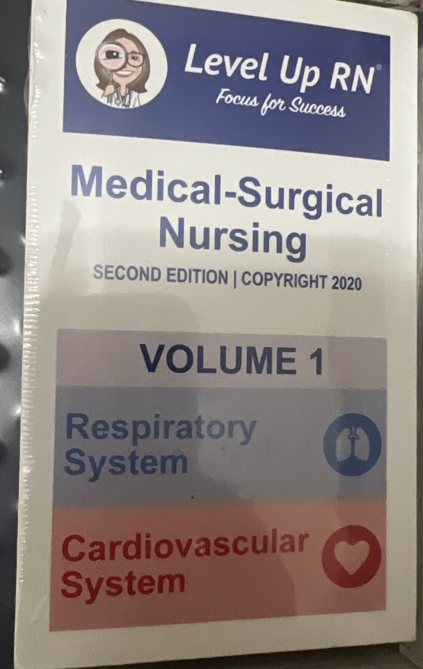 LEVEL UP RN Flash Cards SURGICAL Vol 1 , 3 & Lab Values, Fundamentals ...