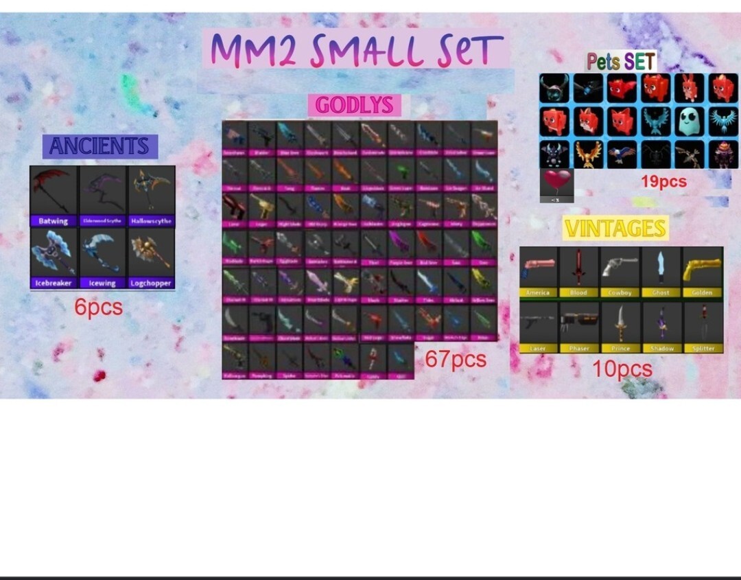 💰CHEAPEAST💰 MM2 Roblox - All Godly/Ancient/Sets (Read Description!) | eBay