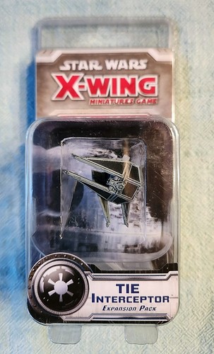 FFG X-Wing Miniatures 1.0 - TIE Interceptor- Brand New/Unopened ...