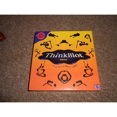 ThinkBlot Game By Pictionary Spot Images In Ink Blots Game Night Fun | eBay