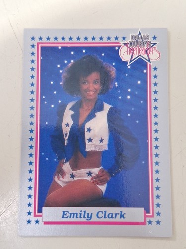 1992 Dallas Cowboys Cheerleader Trading Card #11 Emily Clark | eBay
