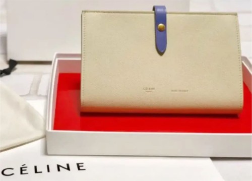 CELINE Multi Function Large Wallet Old Logo From Japan | eBay